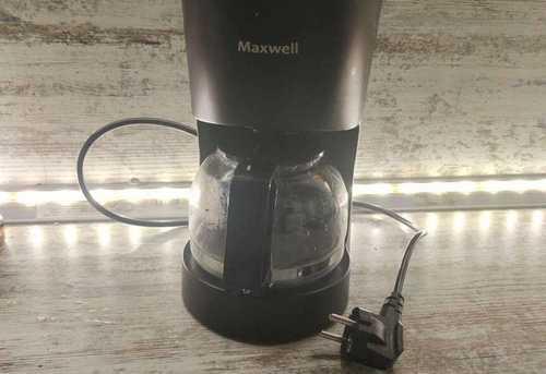 Кофеварка капельная Maxwell MW-1657 BK