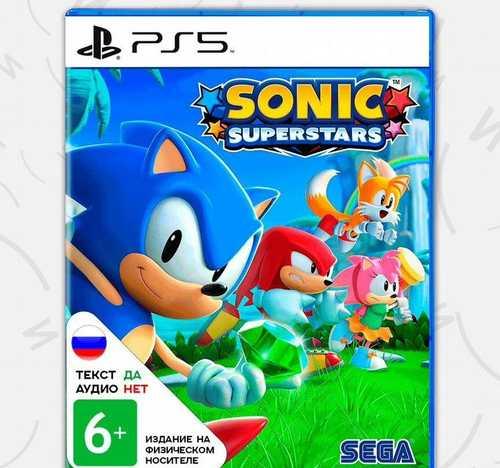 Игра Sonic Superstars (PS5, русские субтитры)