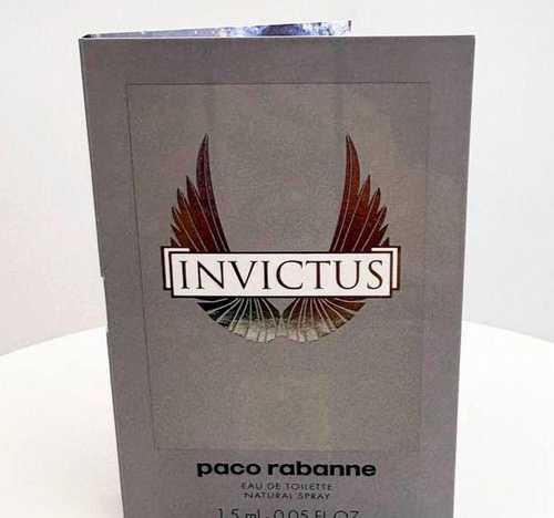 Пробники духов paco rabanne invictus (M) edT 1,5ml