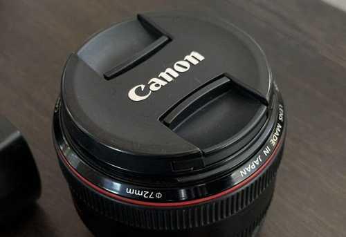 Объектив Canon 50 mm 1.2