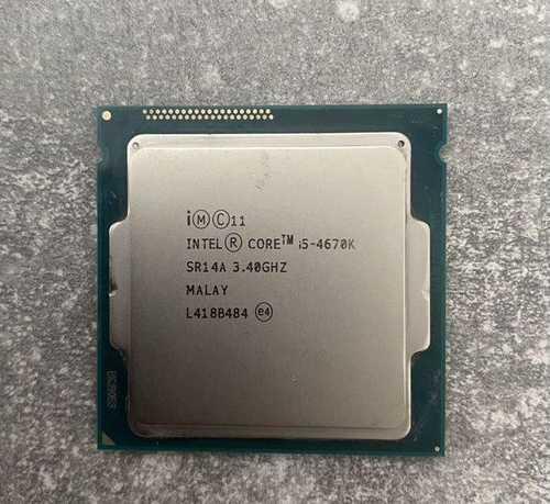 Процессор intel core i5 4670k