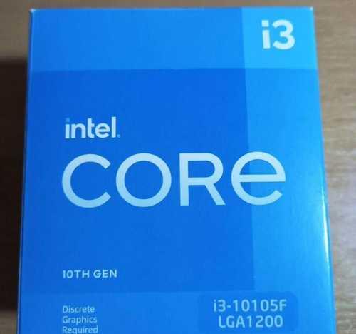 Процессор Intel Core i3 10105F 3.70GHz BOX