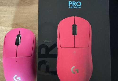 Logitech g pro superlight pink