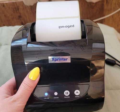 Термопринтер этикеток xprinter xp 365b