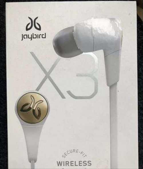 Jaybird X3 беспроводные Bluetooth наушники спорт
