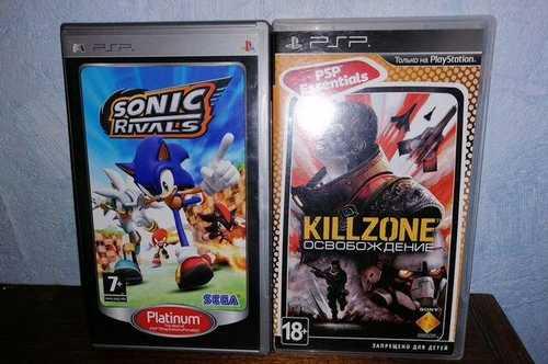 2 игры на PSP Sonic &Killzone