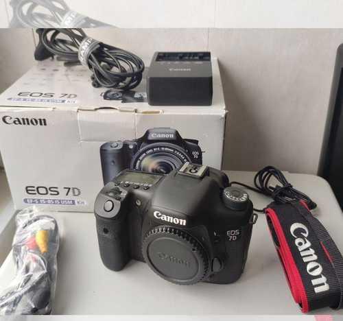 Canon 7D body (пробег 24т) в идеальном состоянии