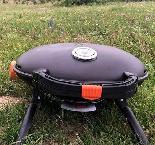 Газовый гриль O-grill 700T black + адаптер А