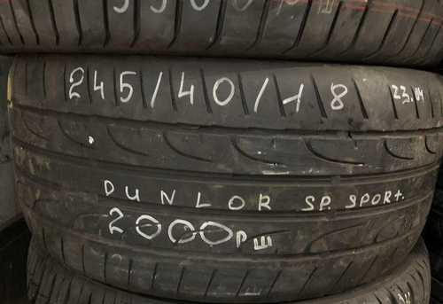 Dunlop SP Sport 01 245/40 R18