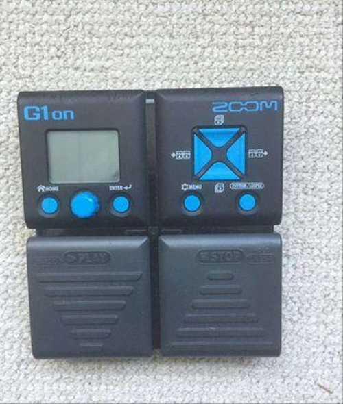 Гитарный процессор zoom g1on