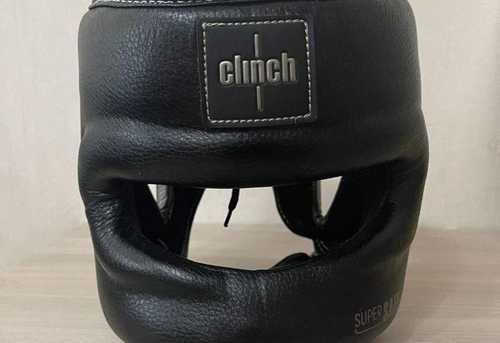 Боксерский шлем с бампером Clinch Flex Leather 2.0