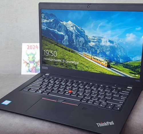 Легкий 13.3"Тонкий Крепкий Ультрабук ThinkPad X390