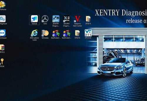 SSD для Mercedes Star C4 SD connect xentry DAS