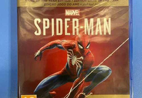 Spider Man goty/Человек-Паук PS4 New