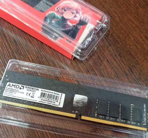 Модуль памяти AMD DDR4 8GB 2666MHz(оперативка)