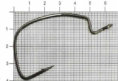 Крючки офсетные 5шт. №6/0 LW power offset hook "Hi