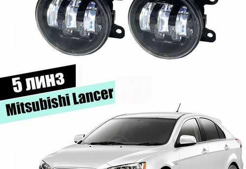 Противотуманные фары Mitsubishi Lancer X туманки