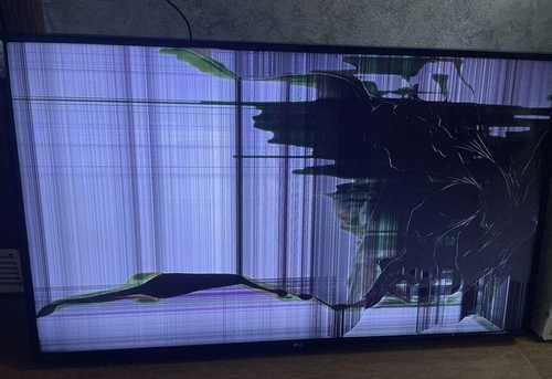Телевизор LG 49UM7020PLF розбита матрица