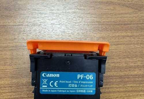 Бу печатающая головка canon pf-06 не рабочая