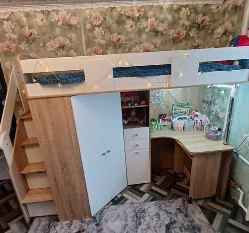 Кровать чердак мийа