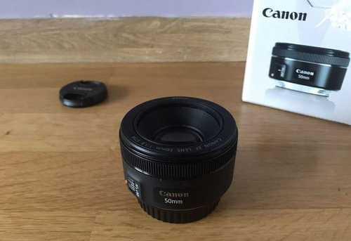 Canon EF 50mm f1.8 STM (в идеале)