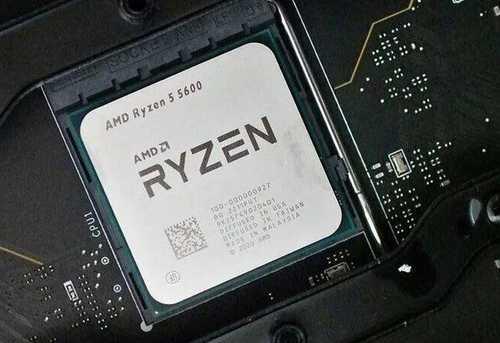 Процессор AMD ryzen 5 5600 oem