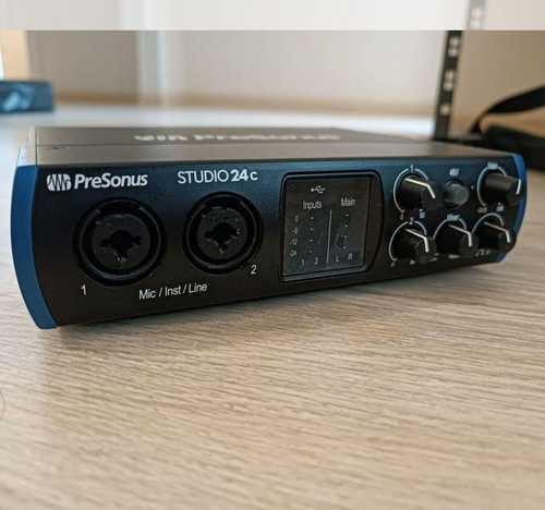 Звуковая карта presonus 24c