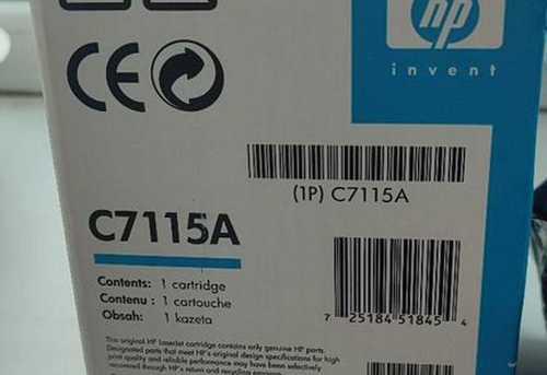 Картридж лазерный HP C7115A