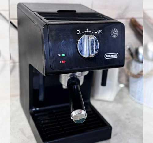 Кофемашина delonghi рожковая