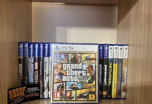 Игры PS5: GTA5/Grand Theft Auto V (Запечатанная)