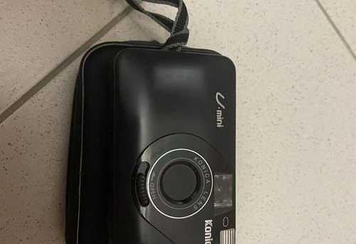 Пленочный фотоаппарат Konica U-mini black