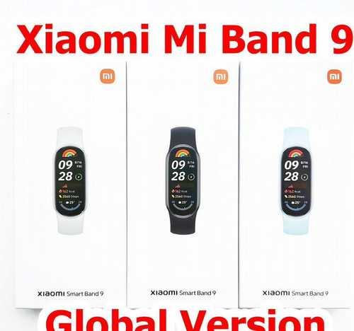 Xiaomi SMART Band 9. Русский язык. Новые