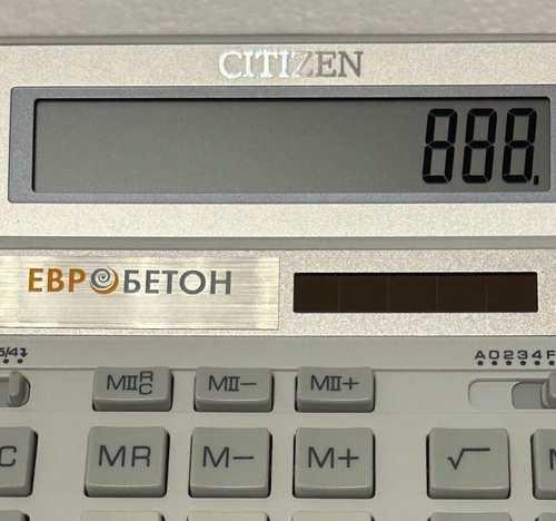 Калькулятор citizen sdc-888xwh