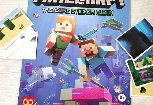 Наклейки Minecraft panini