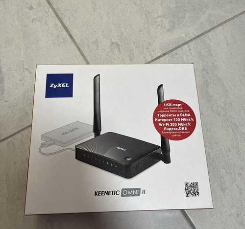 Wifi роутер zyxel keenetic omni ll