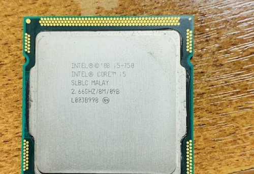 Процессор intel core i5 750 lga1156