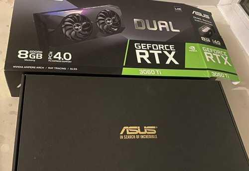 Видеокарта GeForce RTX 3060 ti lhr asus