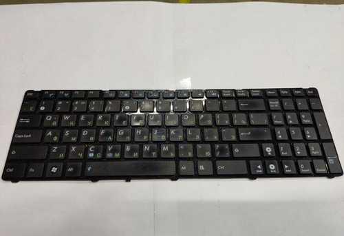 Клавиатура для ноутбука Asus K72D чёрная