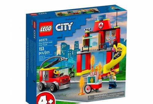 Lego City Лего 60375 Пожарная часть и машина новый