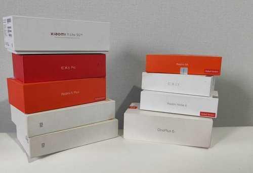 Xiaomi коробки от телефонов