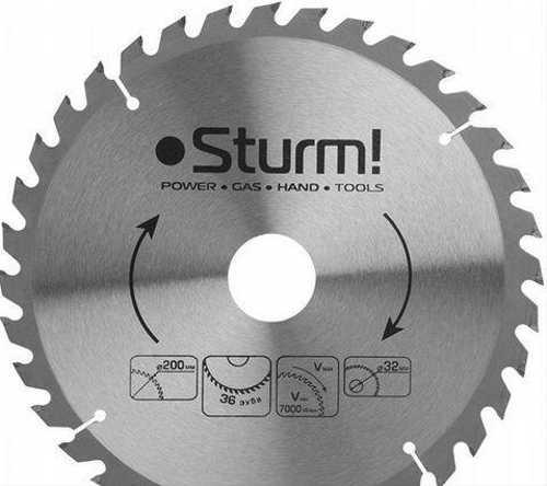 Пильный диск Sturm "9020-200-32-36T" 200 x 32 мм