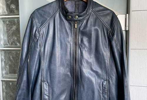 Кожаная куртка мужская Massimo Dutti