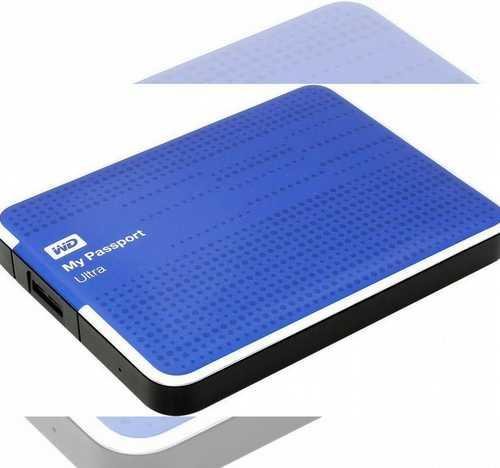 1 тб Внешний HDD WD My Passport Ultra 1Tb Blue