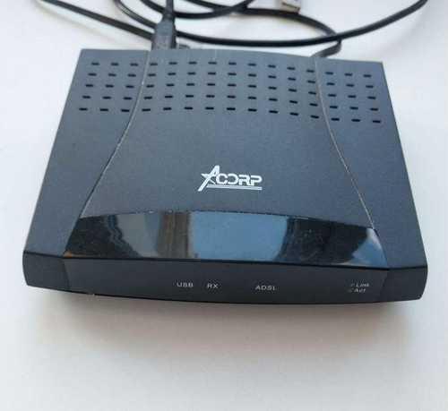 Adsl адсл модем Acorp