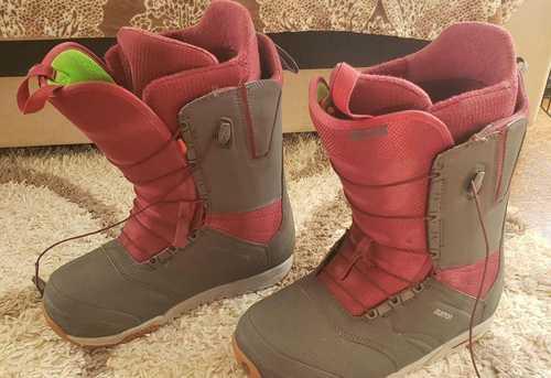 Сноубордические ботинки burton ruler