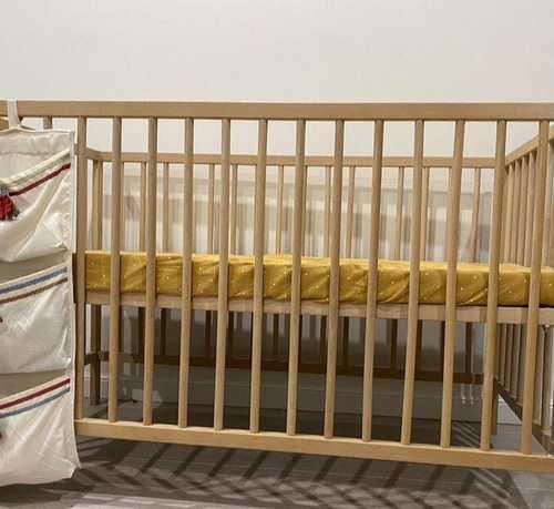 Кровать IKEA Sniglar с новым мастрасом