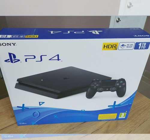 Игровая приставка ps4 slim 1tb