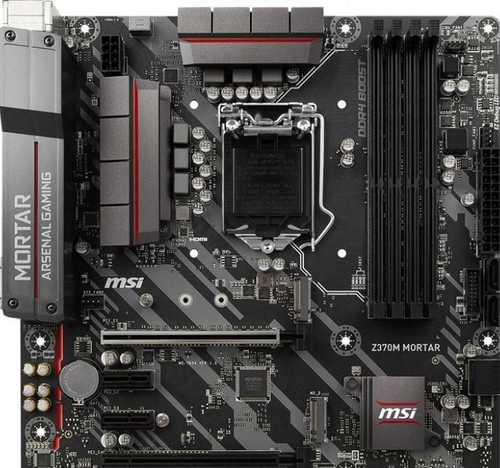 Материнская плата MSI Z370m Mortar