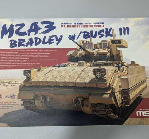 Сборная модель бмп Bradley M2A3 производителя Meng