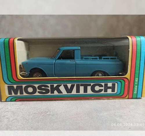 Модель автомобиля Москвич пикап 1/43 СССР